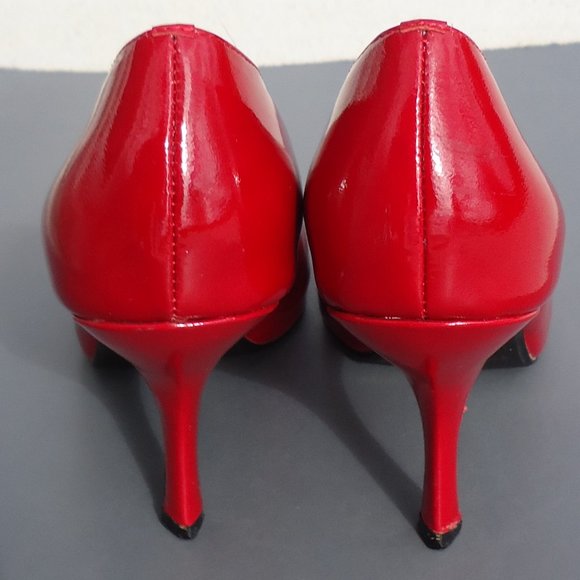 Office London | Shoes | Size Eu 4 Office London Red Patent Leather ...